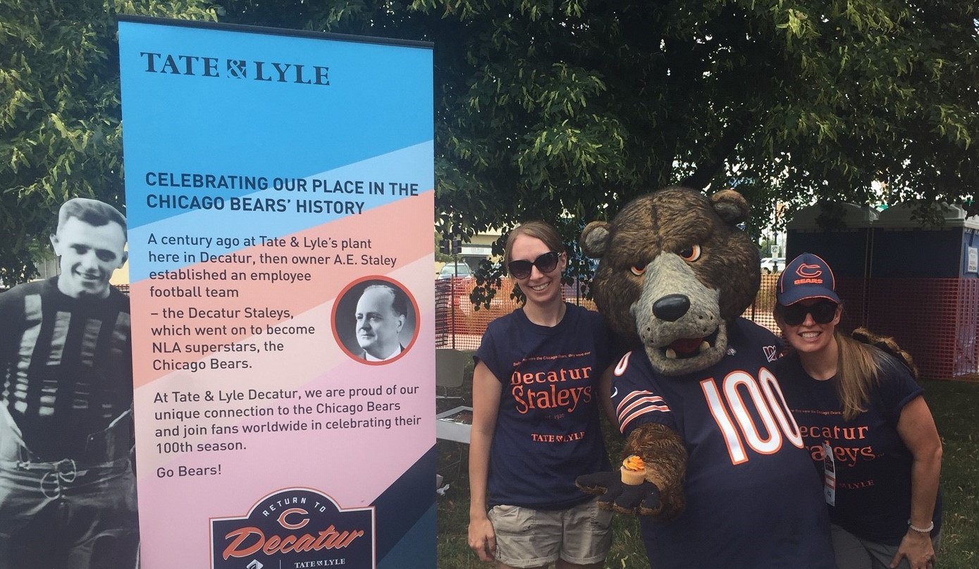 Helping Chicago Bears commemorate their 100th season | Tate & Lyle