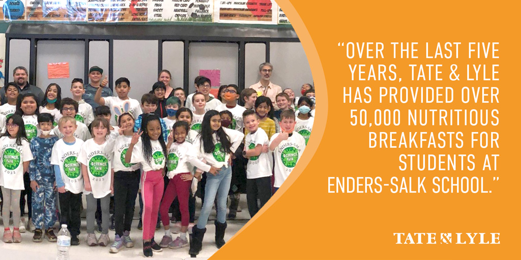 Supporting school breakfast and learning programme in Illinois